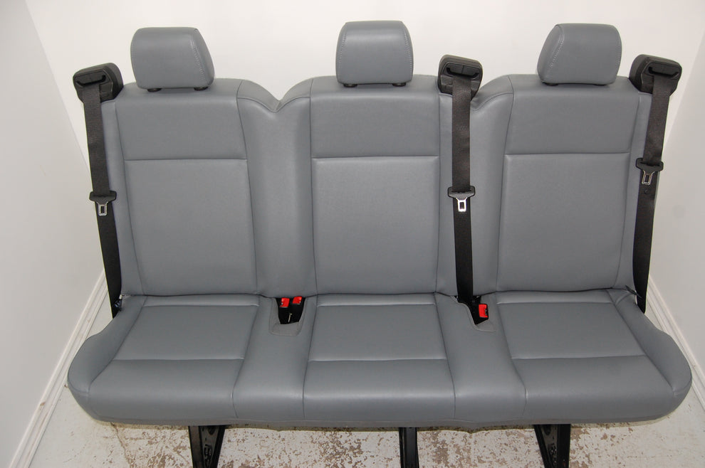 Ford Transit Passenger Van 2018 Grey Vinyl Removeable 63 inch 3 Seater ...