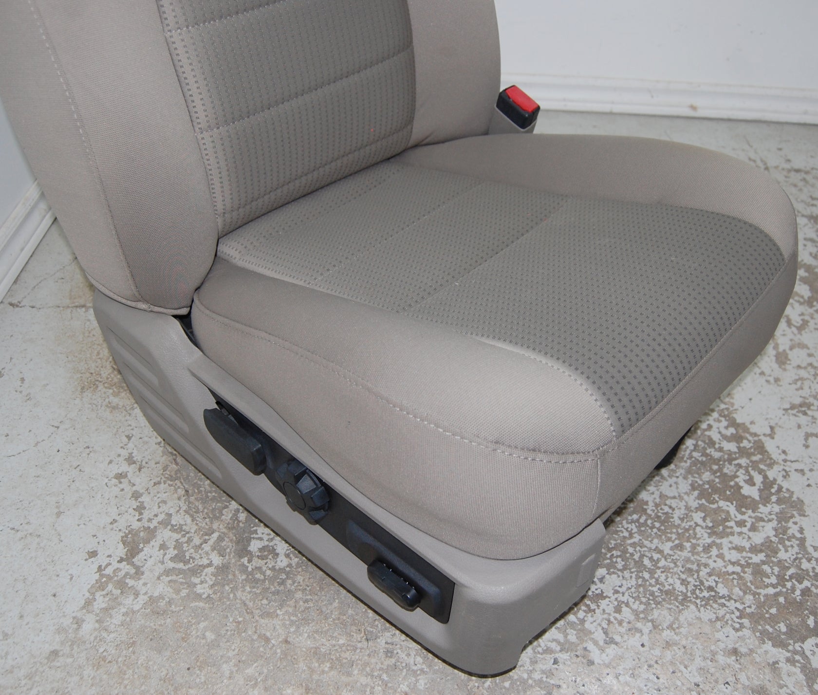 Ford F250 Front Seats and Console Cloth Power Superduty Truck F350 F45 ...
