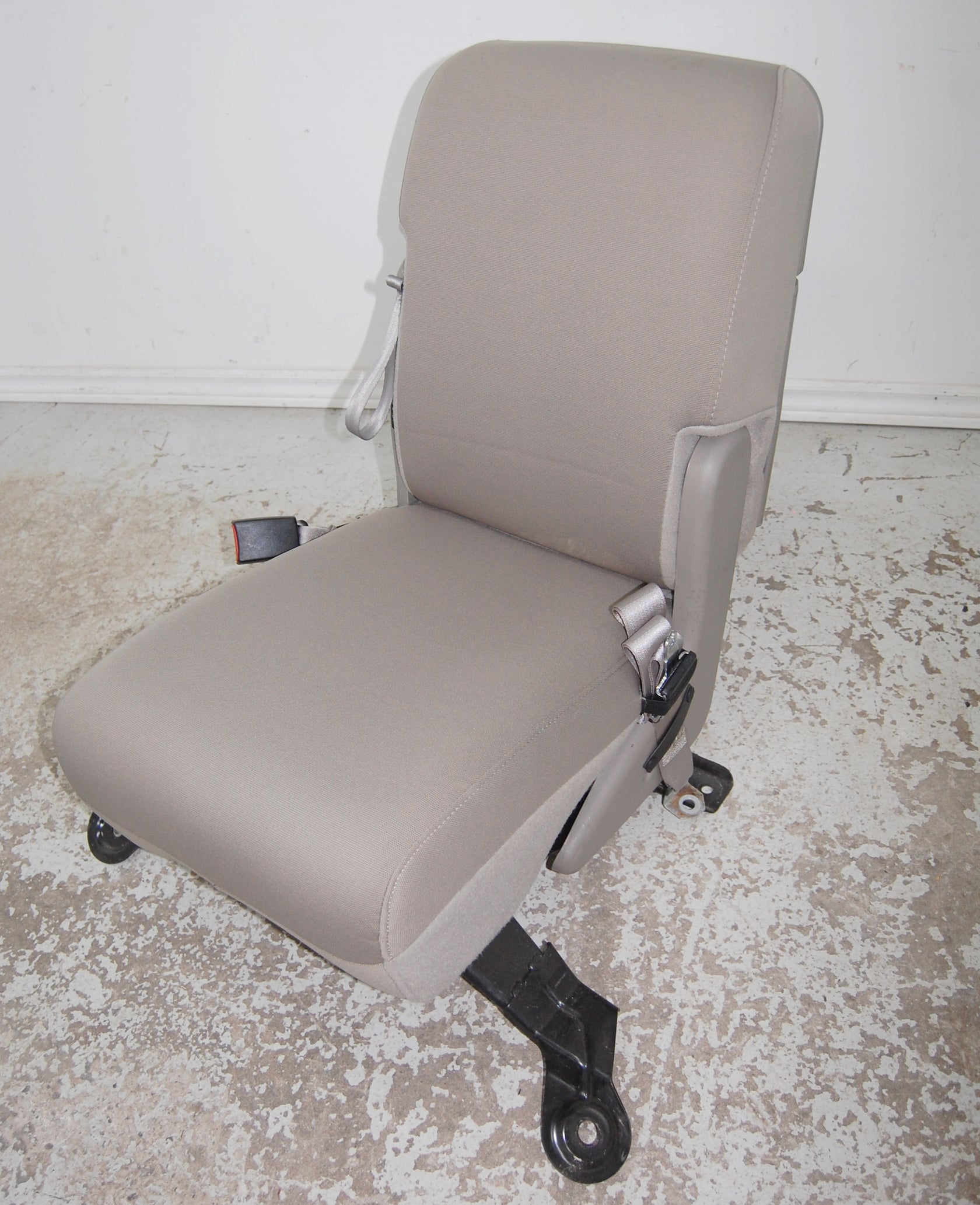 Ford F250 Front Seats and Console Cloth Power Superduty Truck F350 F45 ...