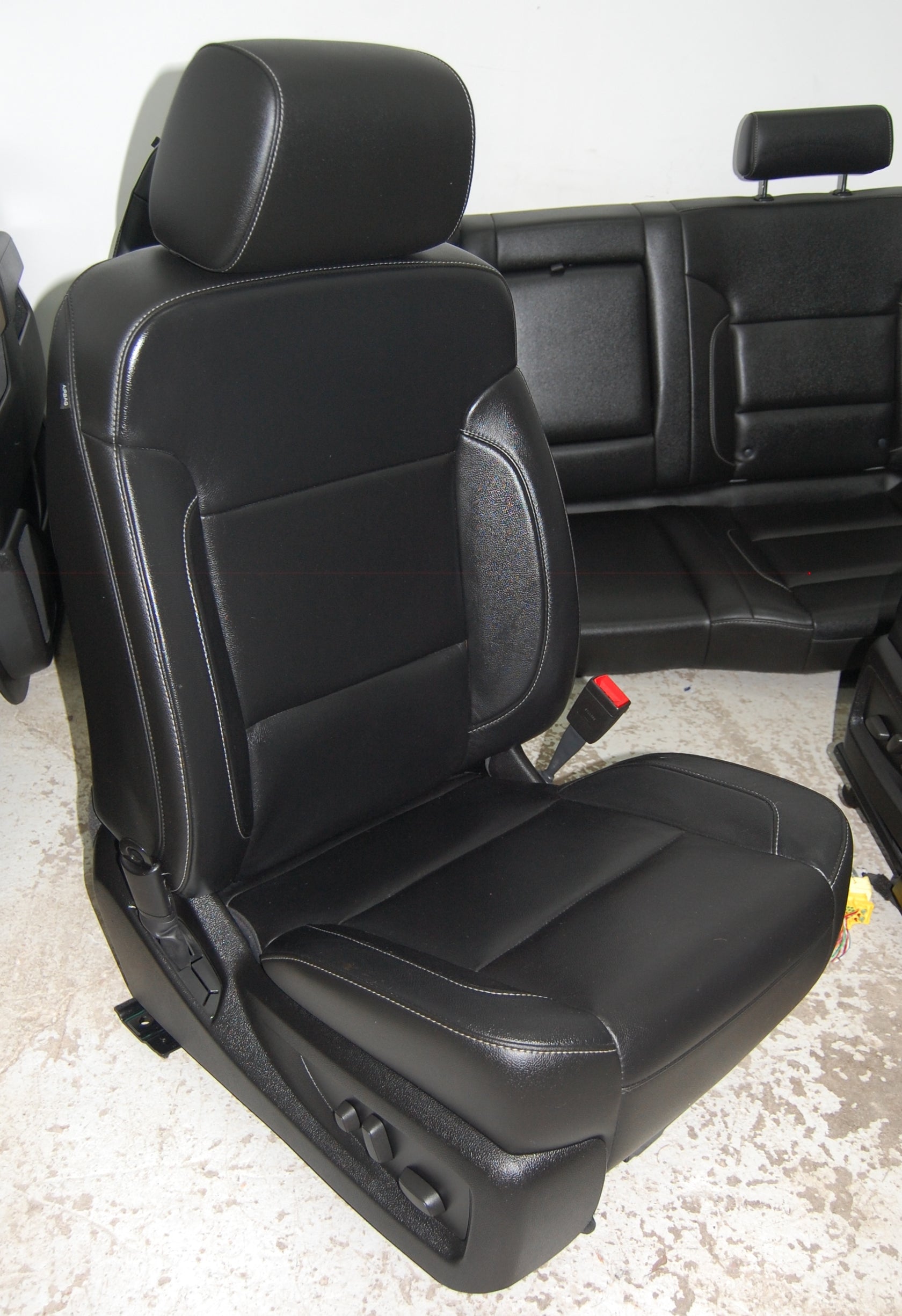 Chev Truck 2015 Silverado LTZ GMC Sierra BLACK LEATHER Seats – Truck ...